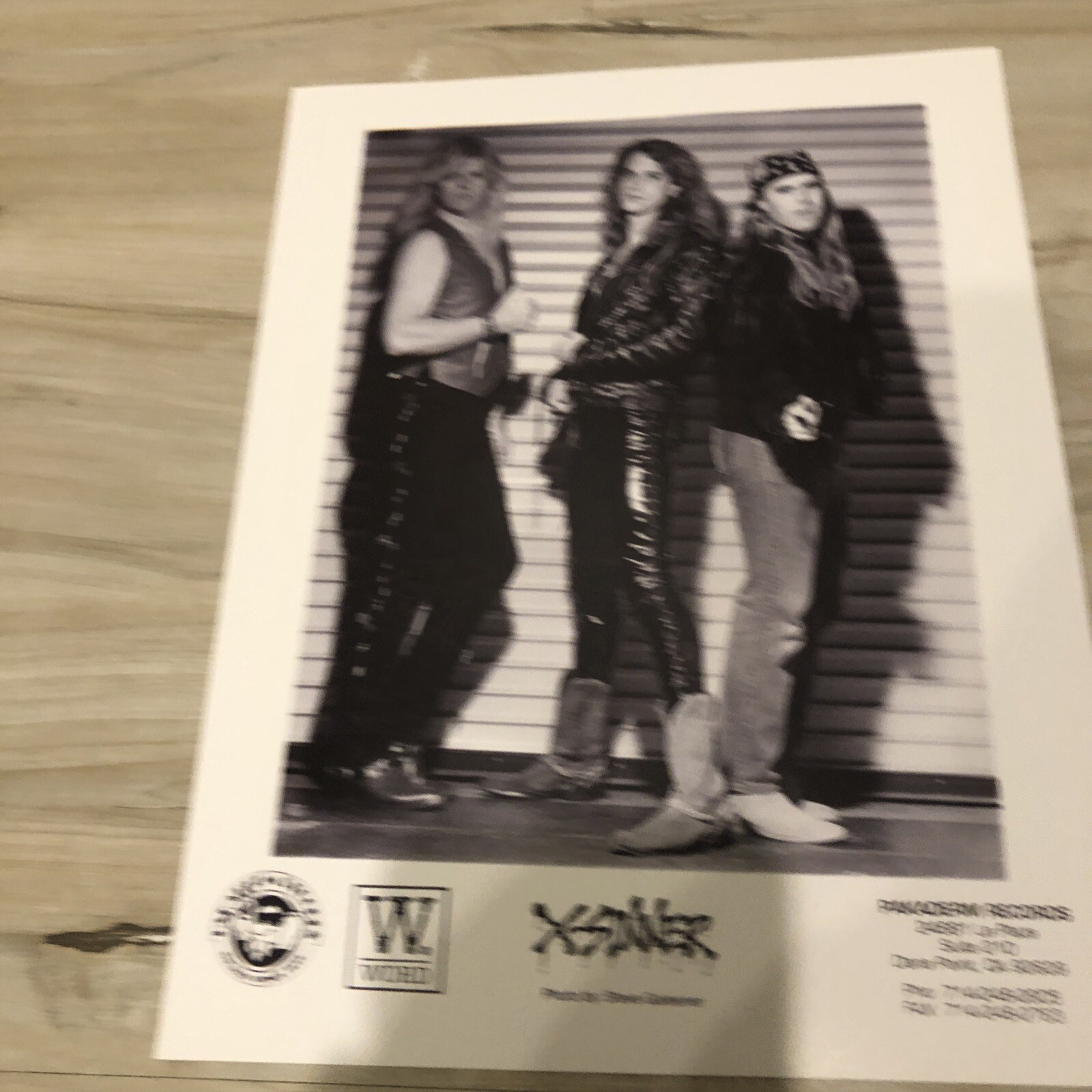 X-Sinner Word Pakaderm Records Press Photo Christian Rock Metal 90s 8 ...