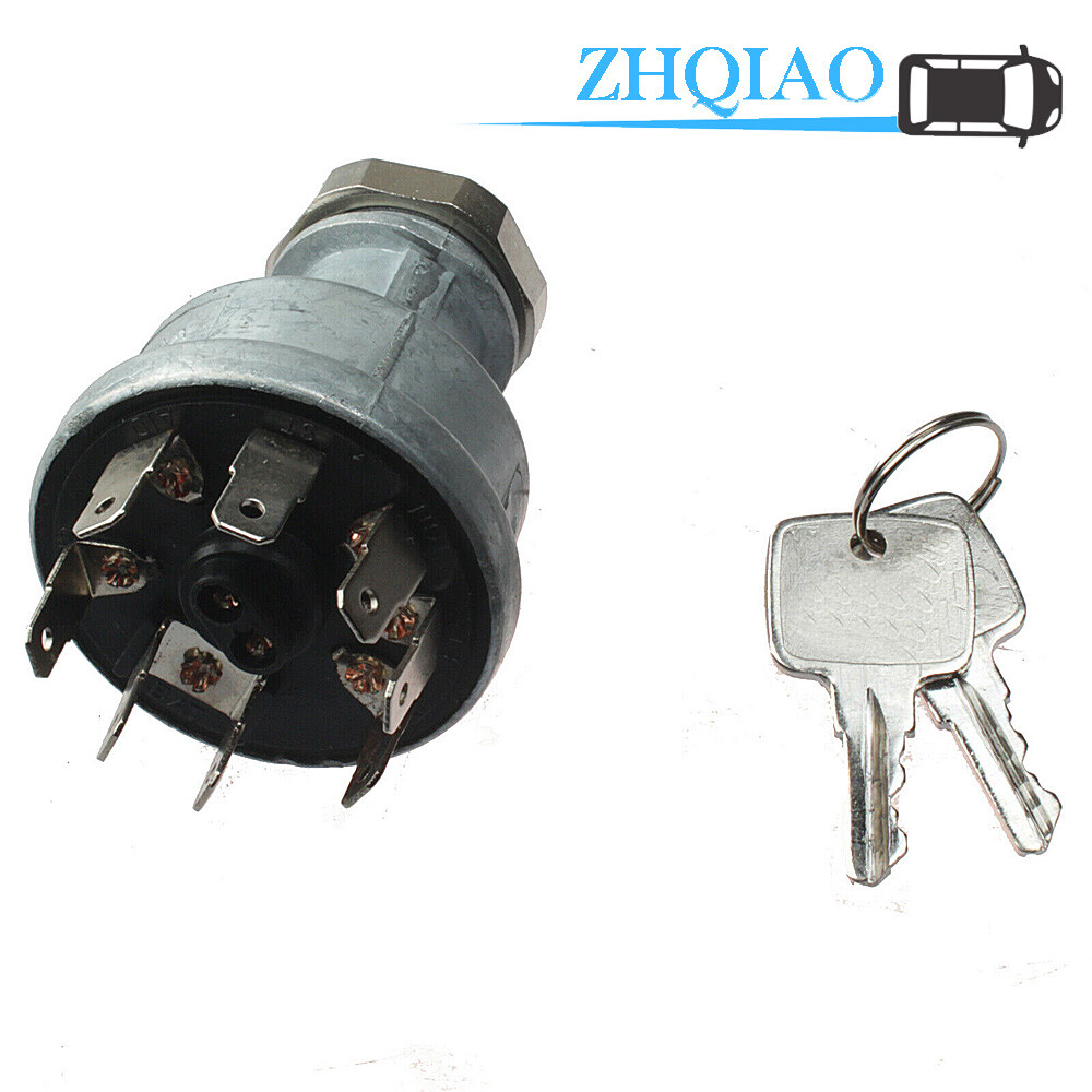 RE45963 Ignition Switch with Keys Fit John Deere Tractor 4400 4600 4500 ...