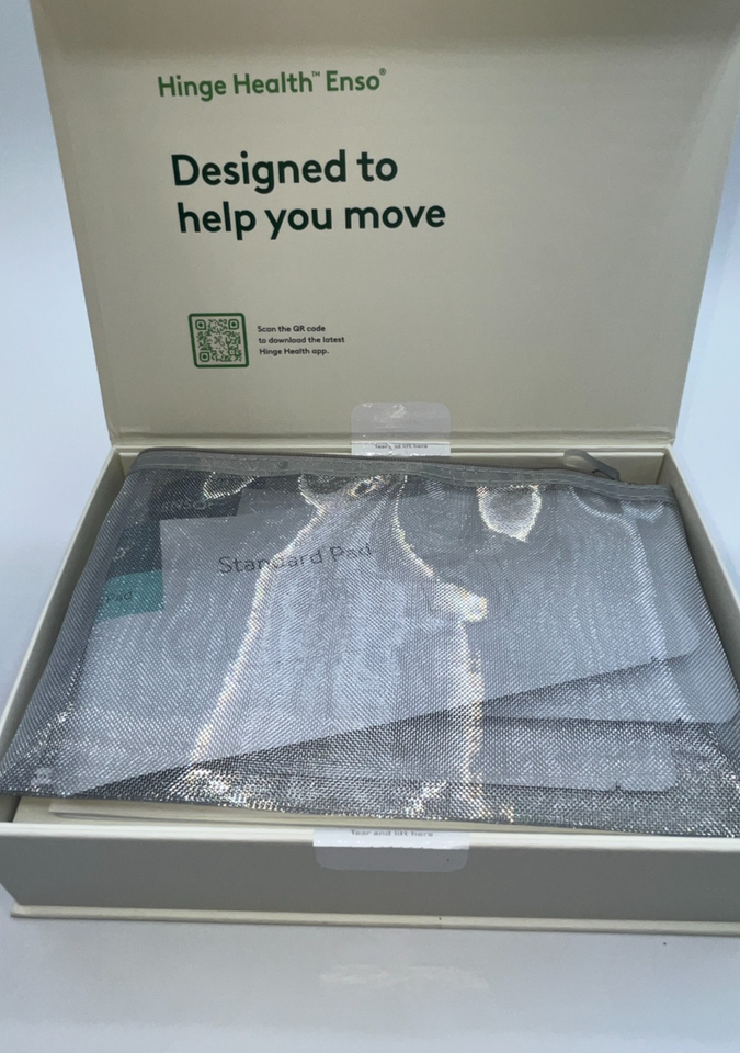 Hinge Health Enso Wireless TENS Muscle Nerve Therapy Complete (New) | eBay