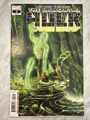IMMORTAL HULK #2 2018 Marvel Comics Alex Ross 1ST APP OF DOCTOR FRYE ...