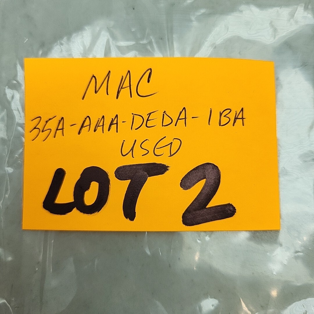 Mac 35A-AAA-DEDA-1BA Direct Operated 3-Port Solenoid Valve 24Vdc Vacuum ...