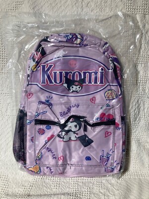 New Kuromi Rabbit Japanese Kids Backpack Pink | eBay