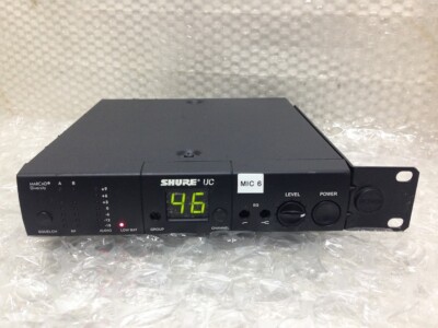 Shure UC Marcad Diversity Wireless Microphone Receiver UC4-UA 782-806 ...