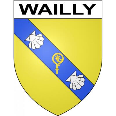 Wailly 62 ville sticker blason écusson autocollant adhésif | eBay