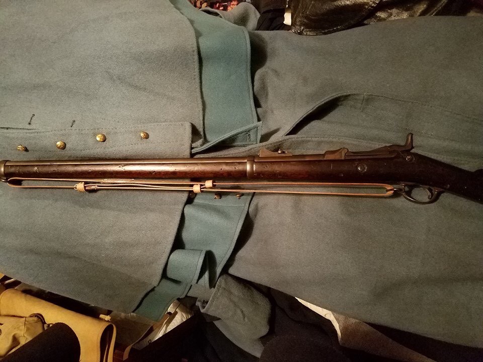 M1866 Leather Two-Piece Sling for 1866 and later Trapdoor Springfield ...