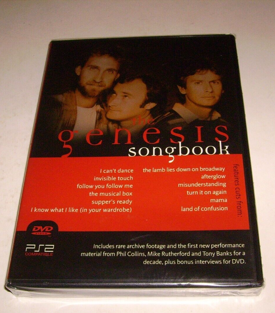 Genesis - The Genesis Songbook (DVD, 2001) for sale online | eBay