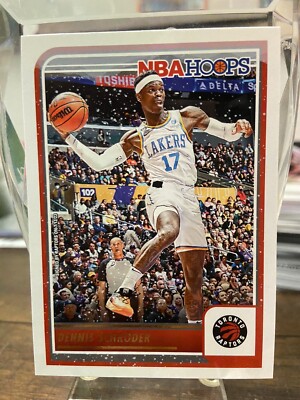 🔥2023-2024 Panini NBA Hoops Winter Holiday Dennis Schroder Toronto ...