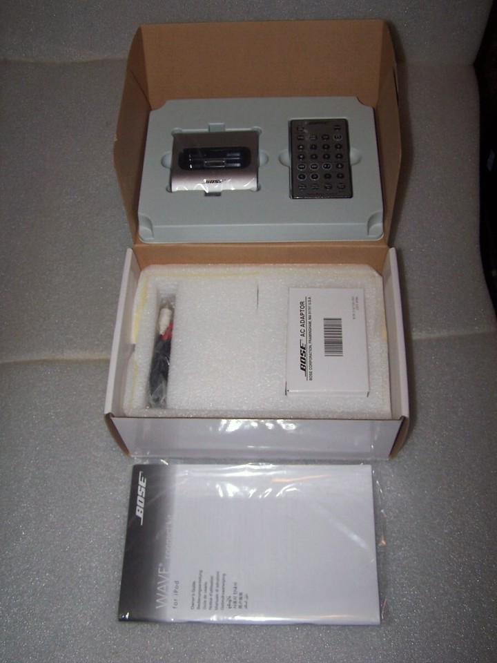Bose Wave Connect Kit for iPod/iPhone (30-pin) Brand New Sealed 315527 ...