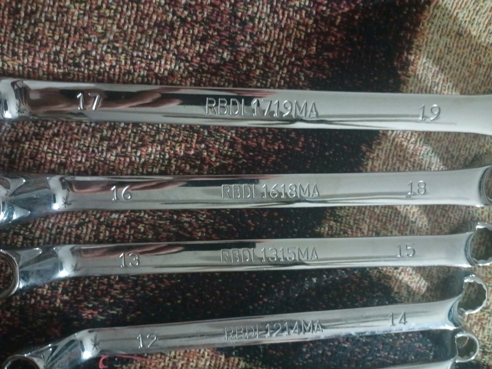 MATCO Tools USA Deep Offset Box End Wrenches 10 - 19mm RBDL Excellent ...