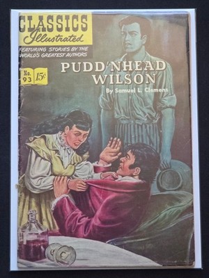 Classics Illustrated Pudd'nhead Wilson No. 93, 15 Cents | eBay