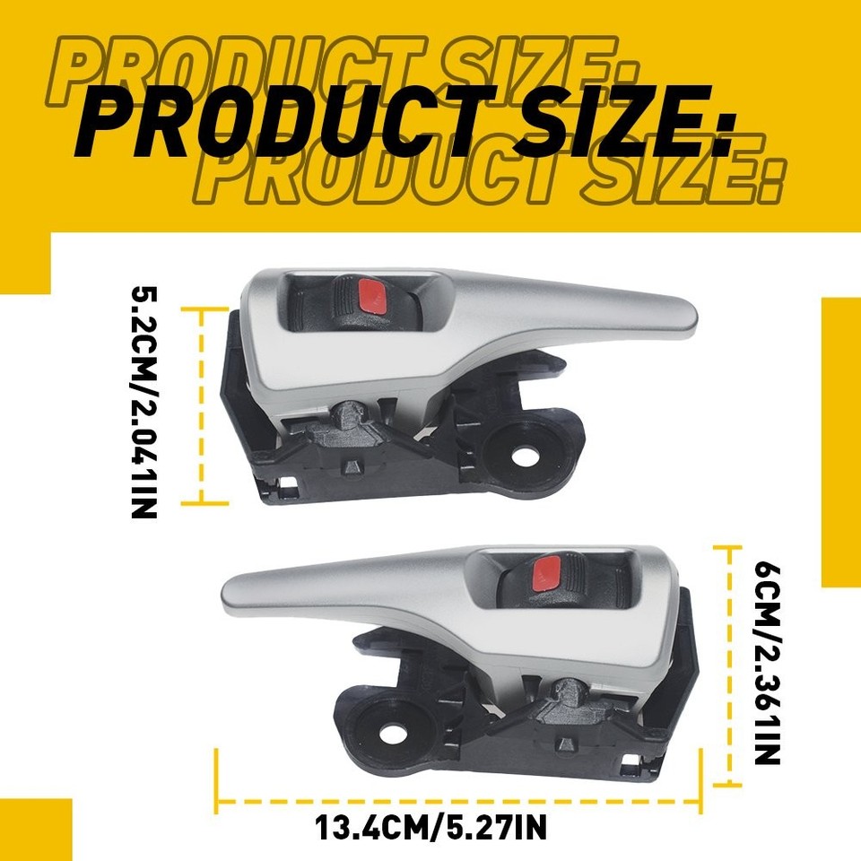 4x For 2009-2013 Toyota Matrix Corolla Inside Door Handles Interior | eBay
