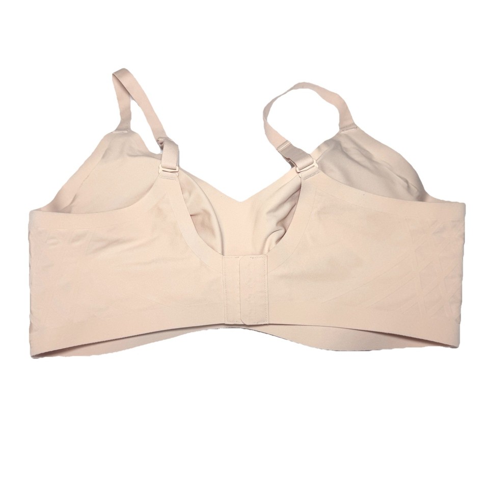 Honeylove Liftwear Silhouette Bra Size 2X 42C / 42D Blush Light Pink ...