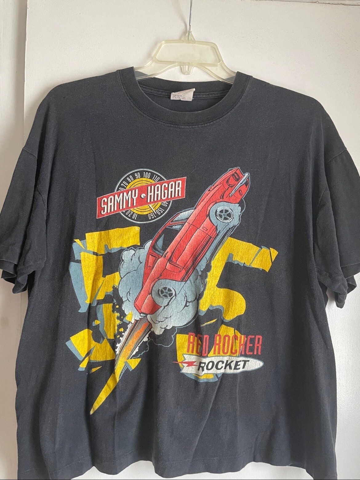 VINTAGE Sammy Hagar Red Rocker Rocket I Can’t Drive 5… - Gem