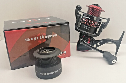Mulinello SAKURA GINAKA 4007 FD Spinning Reel FA269 | eBay