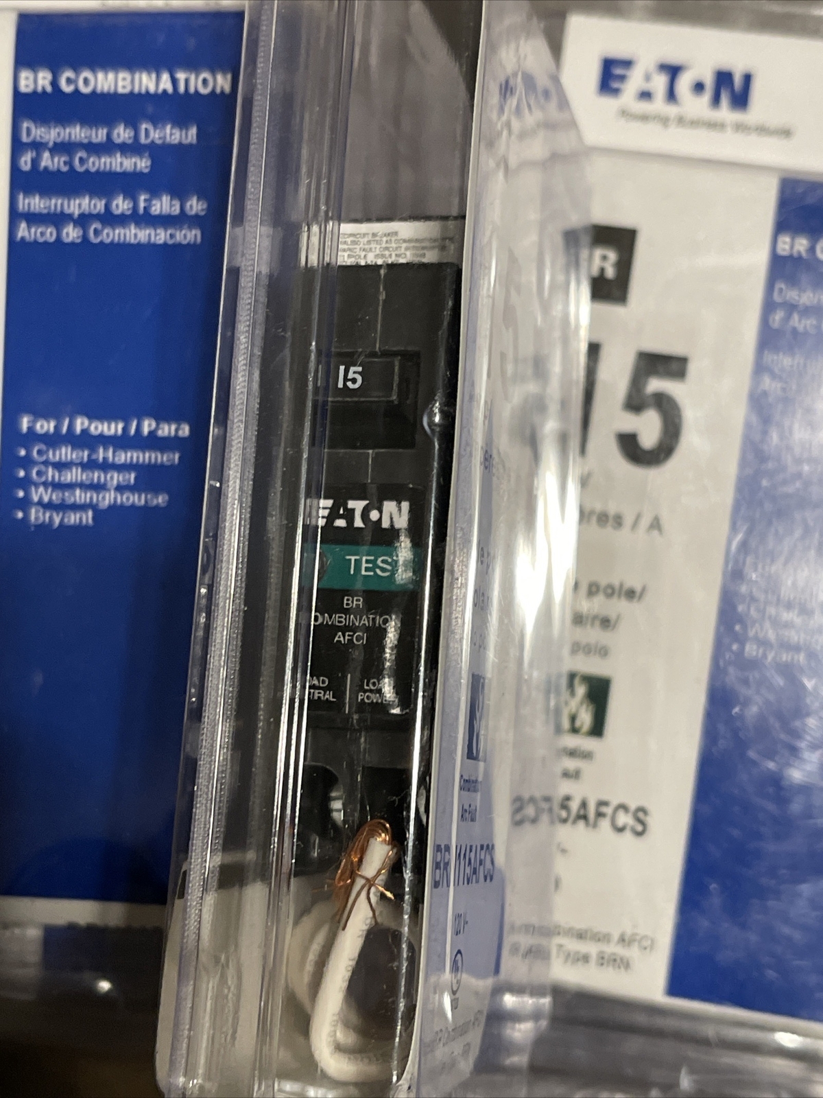 Eaton BRN115AFC 120V Circuit Breaker for sale online | eBay