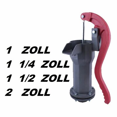 1 bis 2 Zoll Hand-Gartenpumpe Handpumpe Pneumatisch Gärtner ...