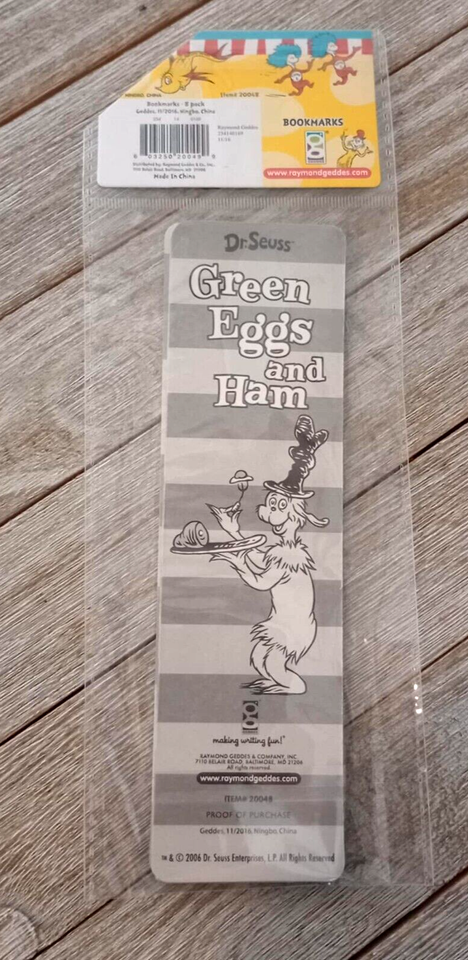 Dr. Seuss Cat in the Hat- Horton Bookmarks 8 Different Designs - 8 ct ...