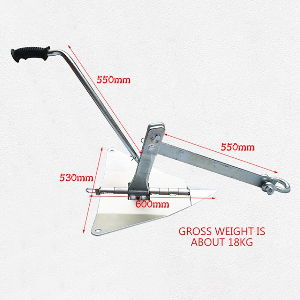 Electric Winch Ground Anchor for Off-road Vehicles Folding Outdoor ...