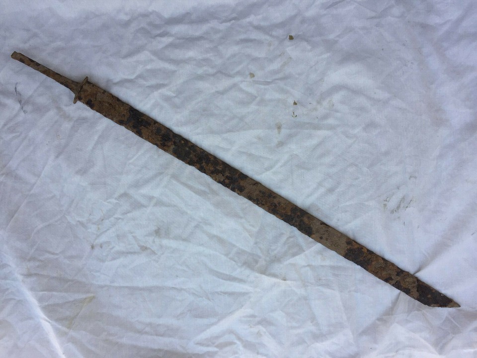 Rare Original Ancient Roman battle weapon SWORD blade artifact intact ...