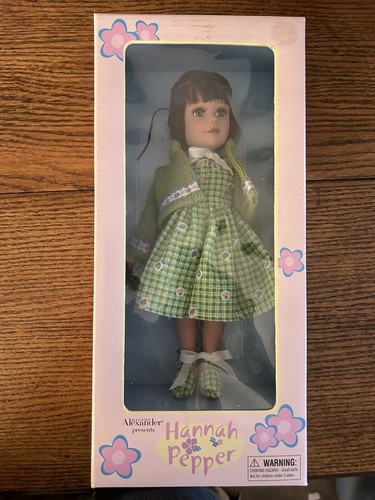 Retired HANNAH PEPPER Madame Alexander Doll IN BOX | eBay