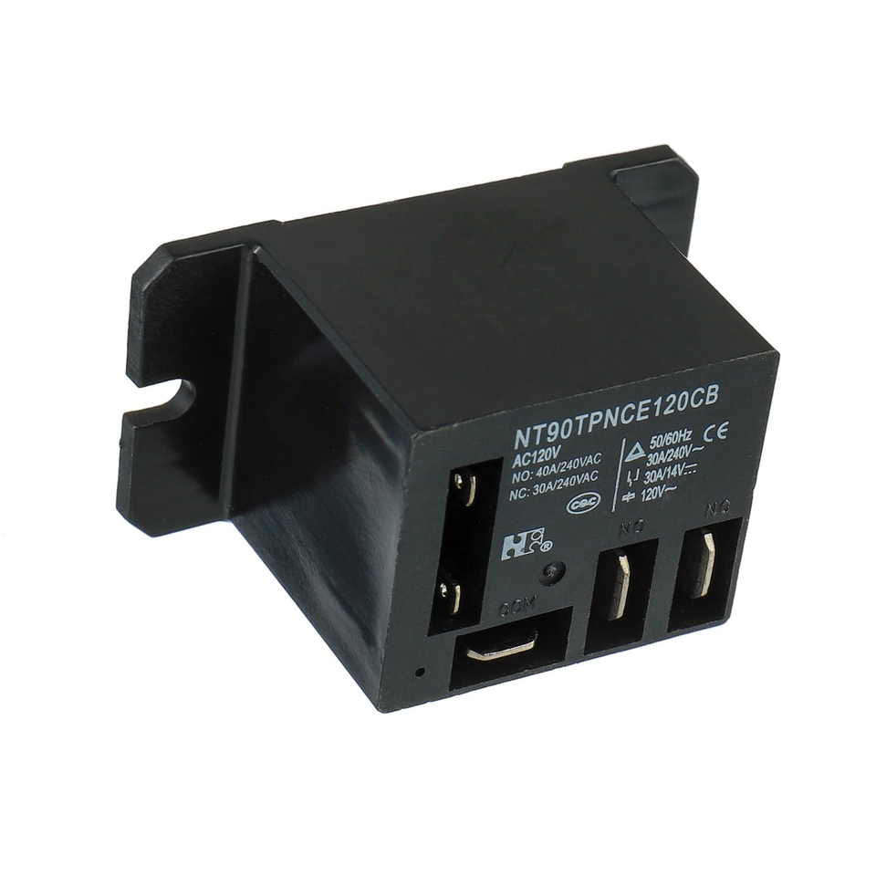 NT90-AC120V-10X Power Relay AC 120V Coil 120 VAC 30A 40A SPDT(1NO 1NC ...