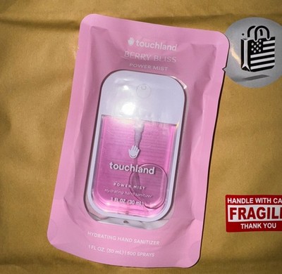 Touchland Power Mist Hand Sanitiser Berry Bliss 30ml New Sealed Genuine ...