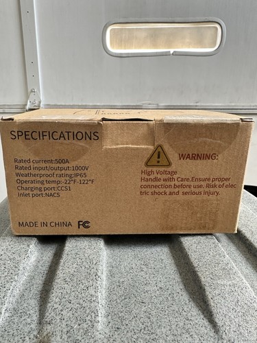 NACS to CCS1 EV Supercharger Adapter for Rivian Mach-E Chevy Blazer ...