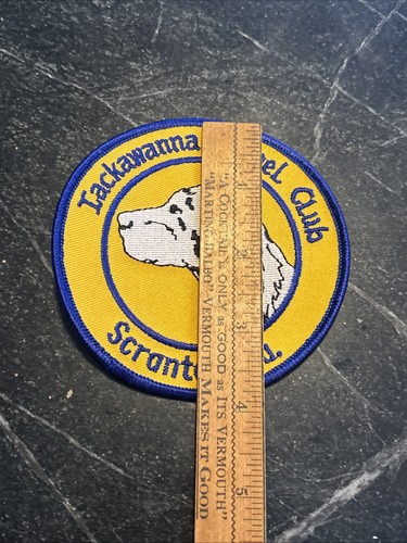 Lackawanna Kennel Club Scranton PA PATCH 4” RARE LOGO Iron On | eBay