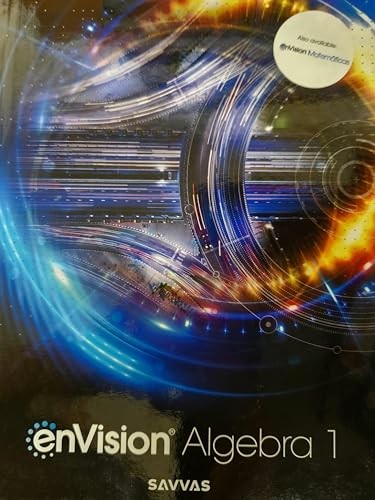 enVision Algebra 1 Student Edi - GOOD 9781418401856| eBay