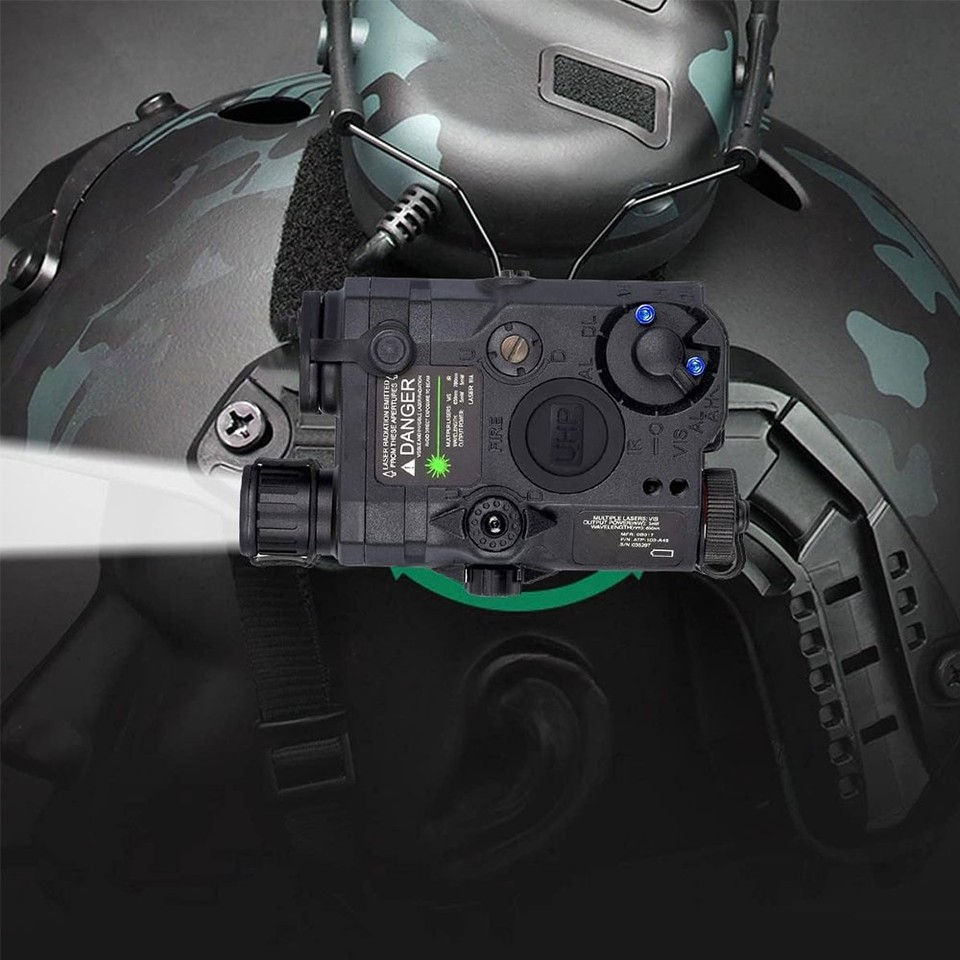 PEQ-15 Flashlight With UHP Visible Red IR Laser, 200Lumens White LED | eBay