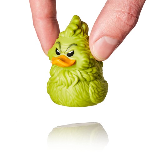 Mini Grinch Collectible Vinyl Rubber Duck Figure - Official Dr Seuss ...