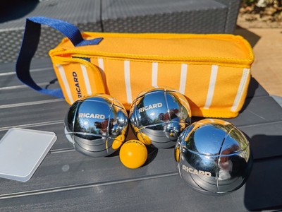 Triplettes Ricard Jeux 3 Boules de Pétanque Neuf | eBay