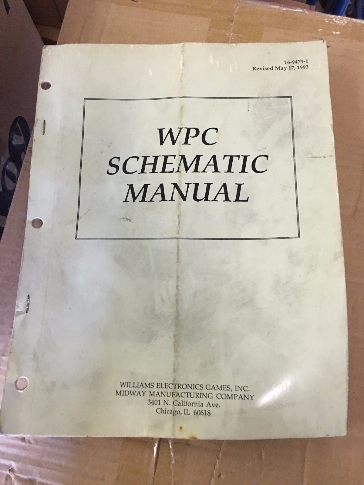 WPC Schematic Pinball Machine Manual | eBay