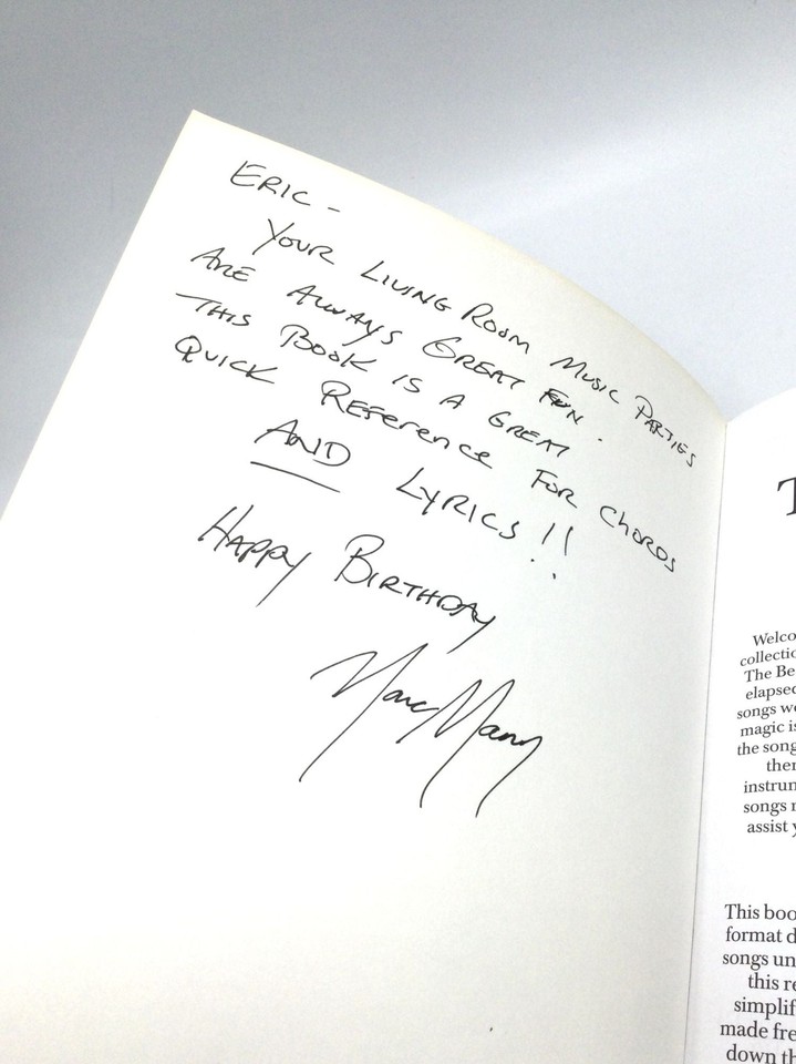 Rikky Rooksby / THE BEATLES COMPLETE CHORD SONGBOOK Signed 1999 | eBay