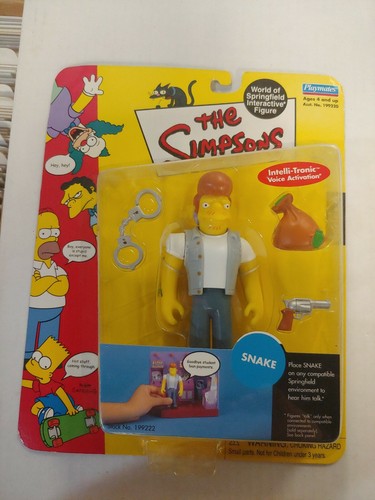 The Simpsons Snake -Action Figure 2001 | eBay