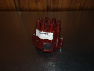 New NOS MSD Alkyd Distributor Cap Vented 8438 Chevrolet Chevy GM V-8 No ...