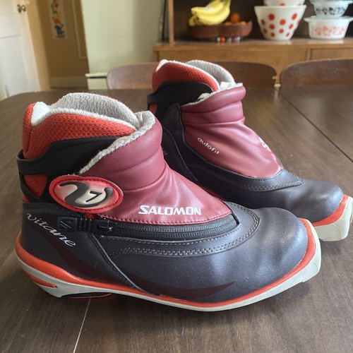 Salomon Cross Country Ski Boots SNS Profil Vitane Women's Size 5.5 ~ EU ...
