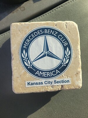 Mercedes-Benz Club America 4 Ceramic Coasters Set Kansas City Section ...