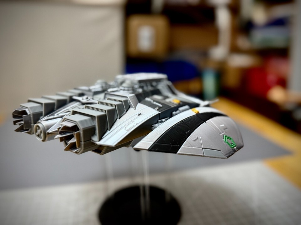 Battlestar Galactica 1978 Cylon Raider TOS Classic (CHROME 10 in.) | eBay