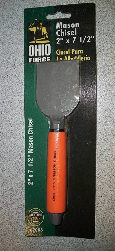 Mason Chisel 2" X 7-1/2" Ohio Forge with Sleeve, Lot of 1 | eBay