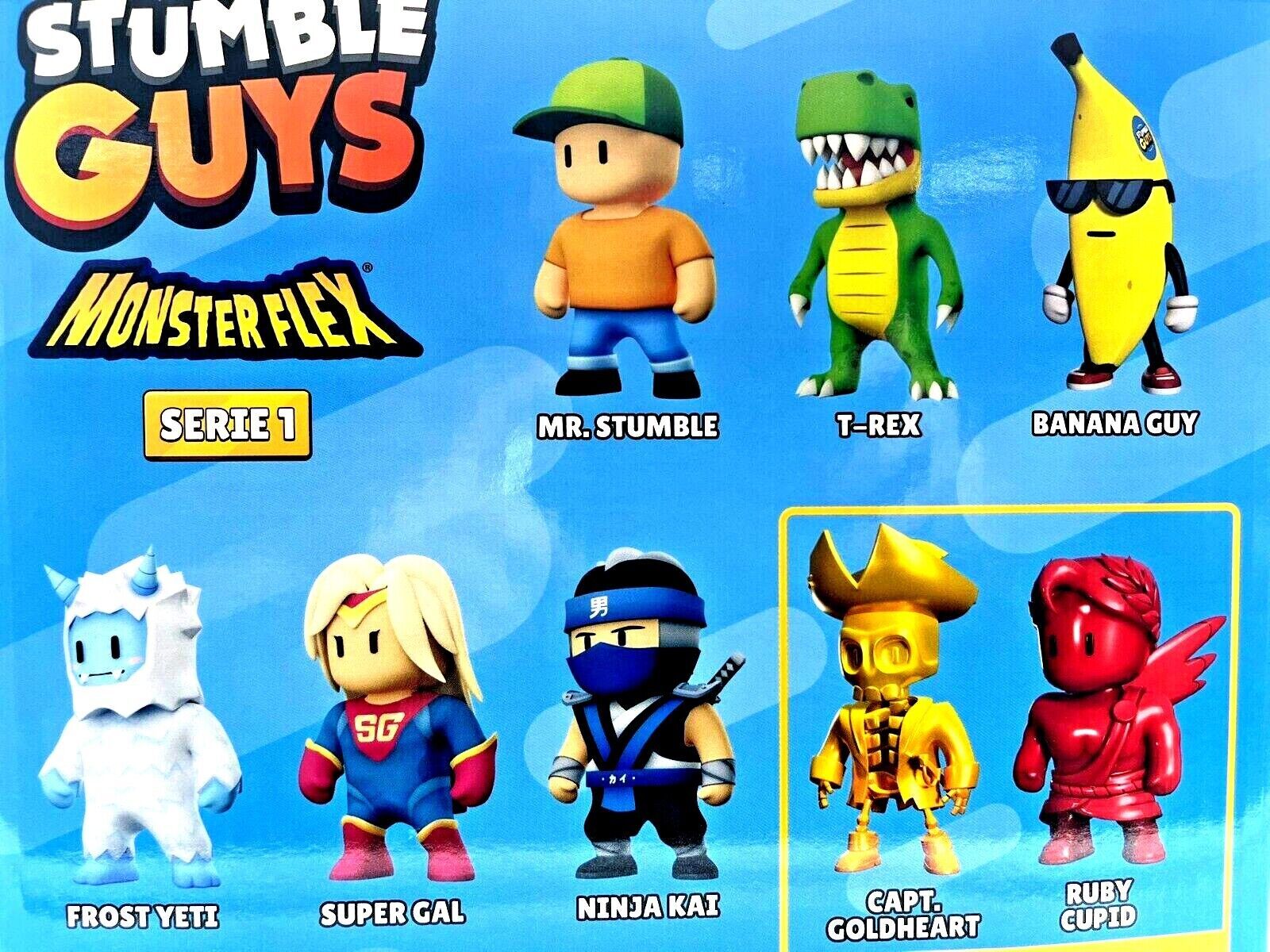 STUMBLE GUYS MONSTER FLEX SUPER EXTENDABLE SERIE 1 + SERIE 2 MIT ...