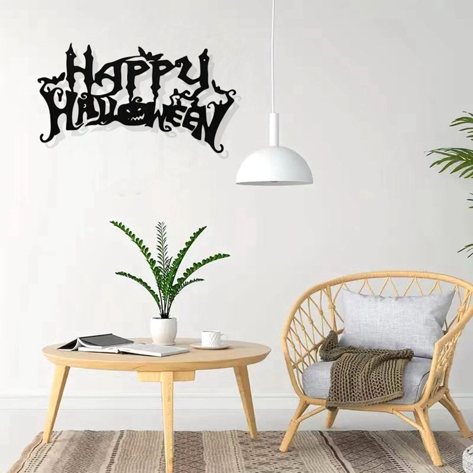 Halloween Theme Decor, Wall Art Decorations, Indoor Livingroom ...