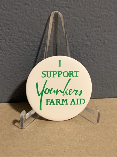 I Support Younkers Farm Aid Pinback Button Made In Taiwan | eBay