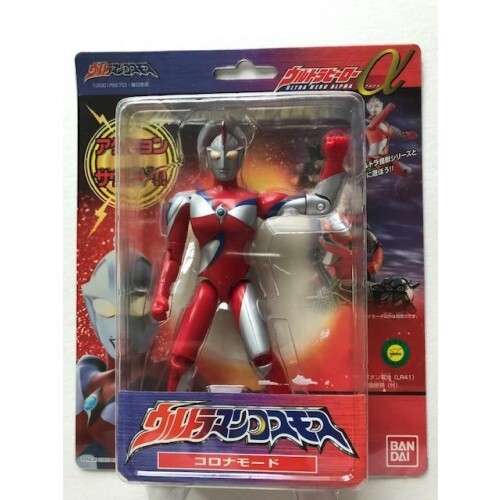 BANDAI Ultraman Cosmos Corona Mode Ultra Hero α 11 joints movable ...