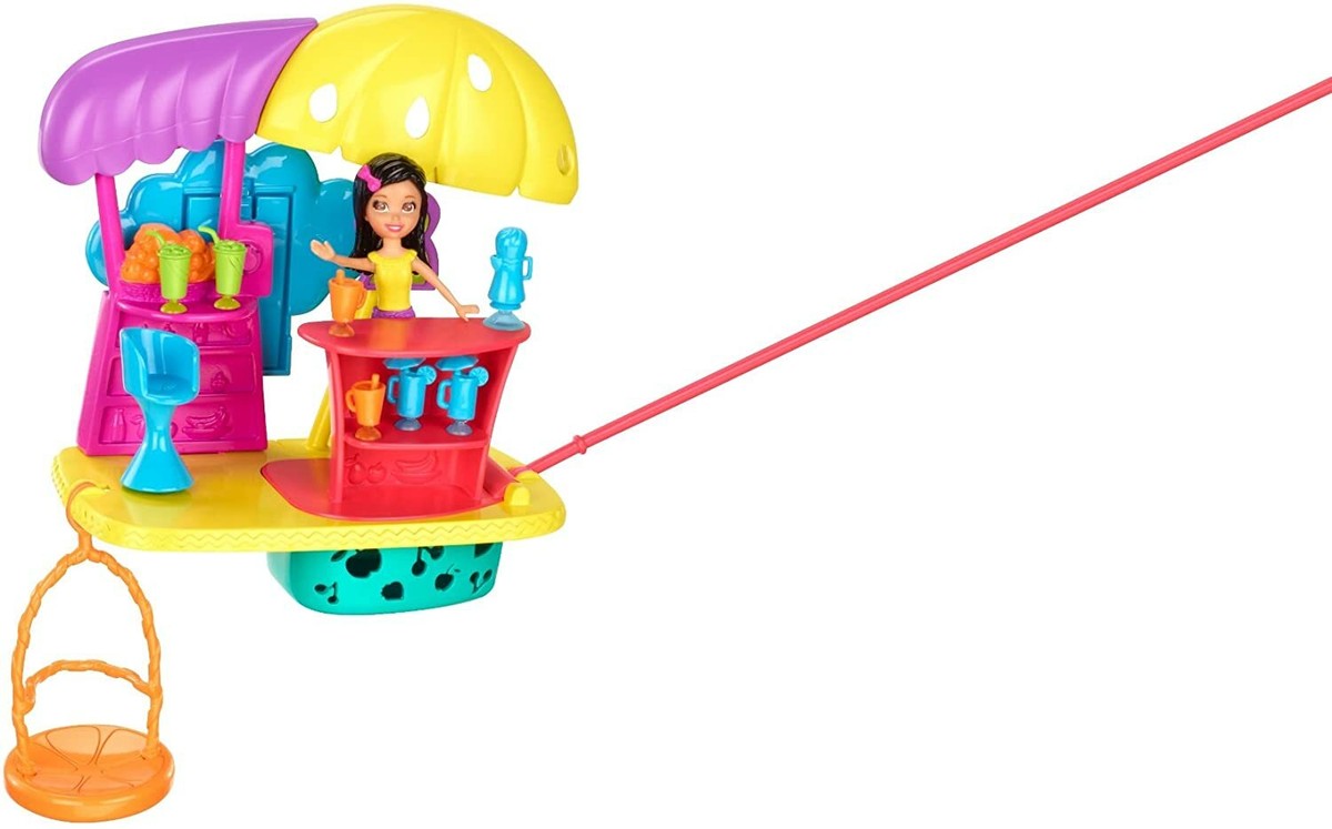 Polly Pocket Wall Party Polly Plaza 3 Shops Playset