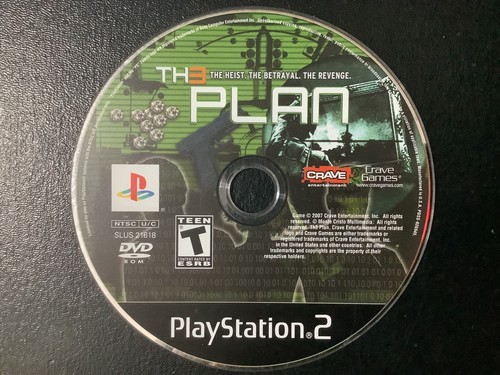 The Plan PS2 Sony PlayStation 2 Disc Only | eBay