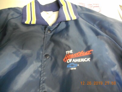 Jaket GM The Heart Of America Chevrolet Logo Jacket (Large) | eBay