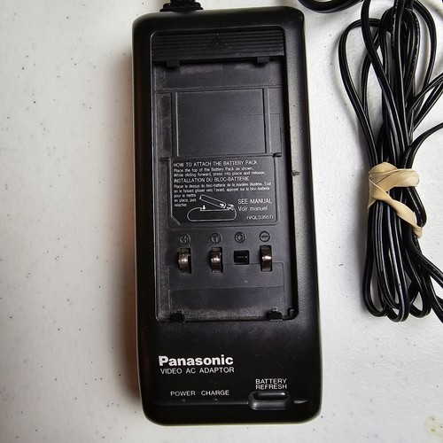 Panasonic PV-A16 Video Camcorder AC Battery Charger Adapter & Extras | eBay