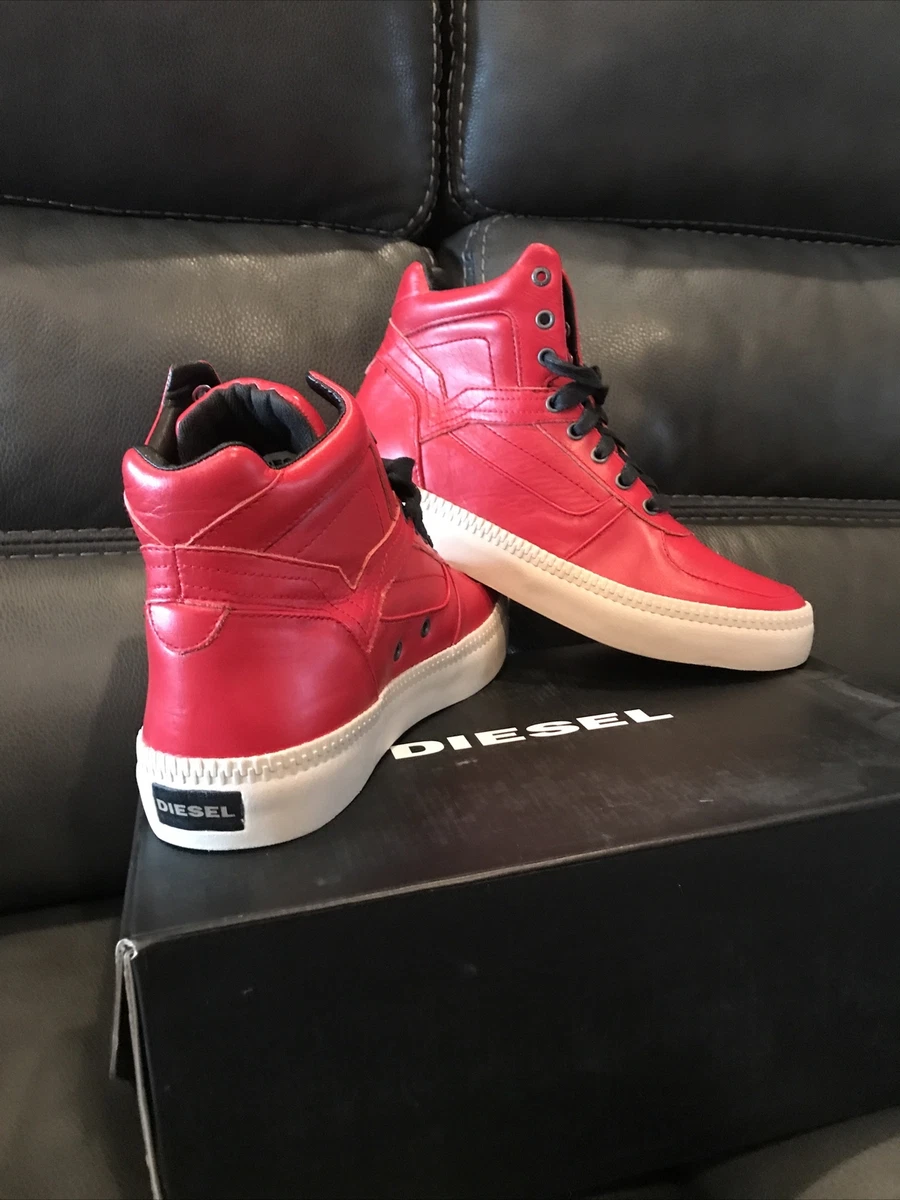 Diesel Red Sneakers
