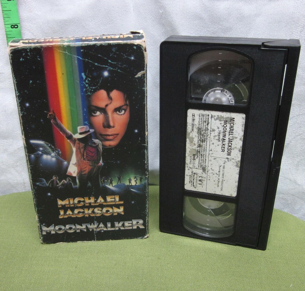MICHAEL JACKSON Moonwalker VHS claymation Come Together 1988 Smooth ...